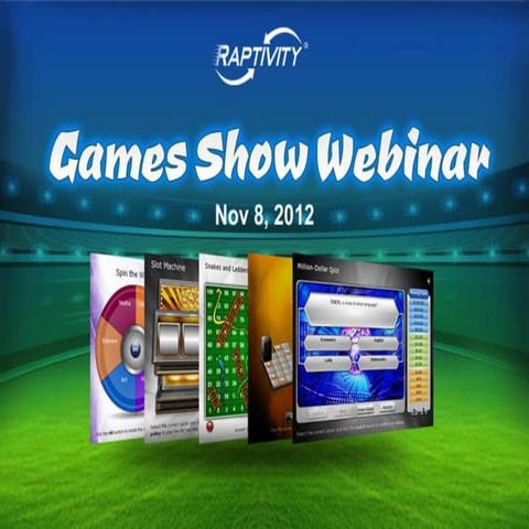 Games webinar-teaser-ppt | PPTX | Technology & Computing