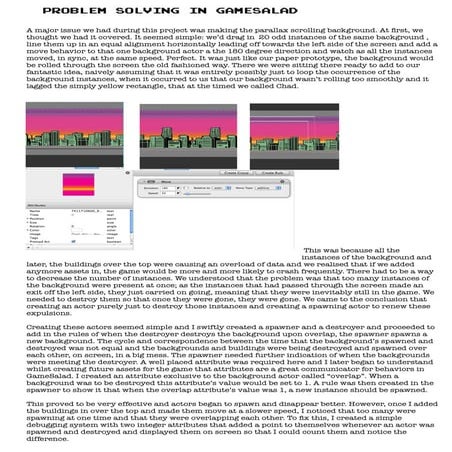 Gamesalad problems | PDF