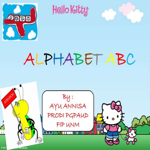 Permainan Anak (ALPHABET ABC) | PPTX