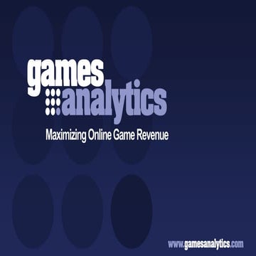 Games Analytics | PDF