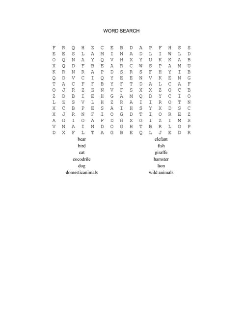 😲 Sopa de Letras 😲 Como somos - Master - Science Lab