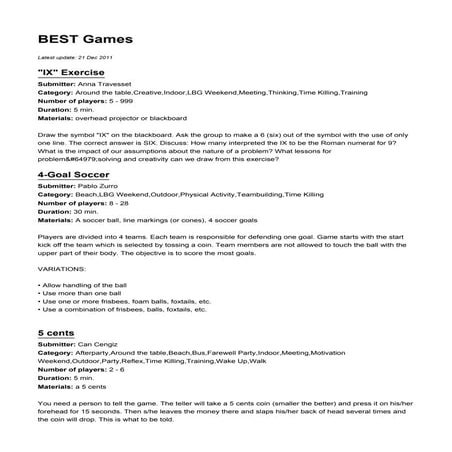 Games db 21 dec 2011 | PDF