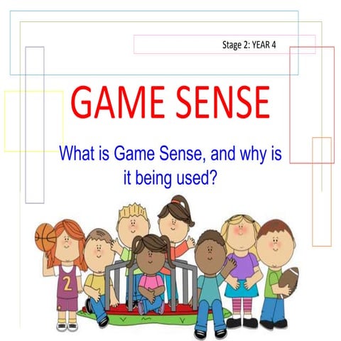 Game sense | PPT