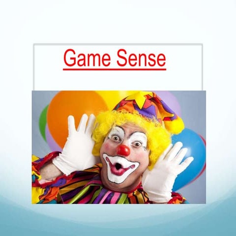 Game sense | PPTX