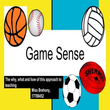 Game sense | PPT