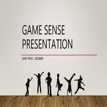 Game Sense | PPTX