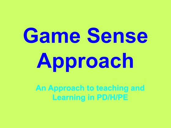 Gamesense | PPT
