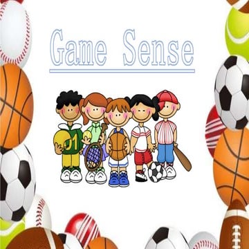 Game sense hpe | PPTX | Educational Video Games | Video Game Genres