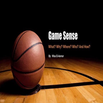 HPE Game Sense PowerPoint | PPTX