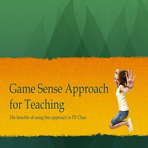Game Sense Approach Presentation | PPTX | Educational Video Games ...