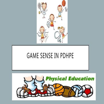 Game sense PDHPE | PPTX