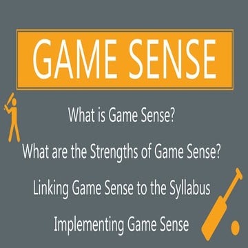 Game Sense | PPT