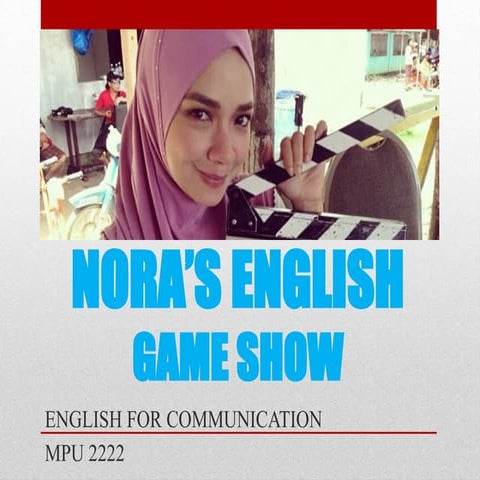 English Game Show featuring template for class | PPT