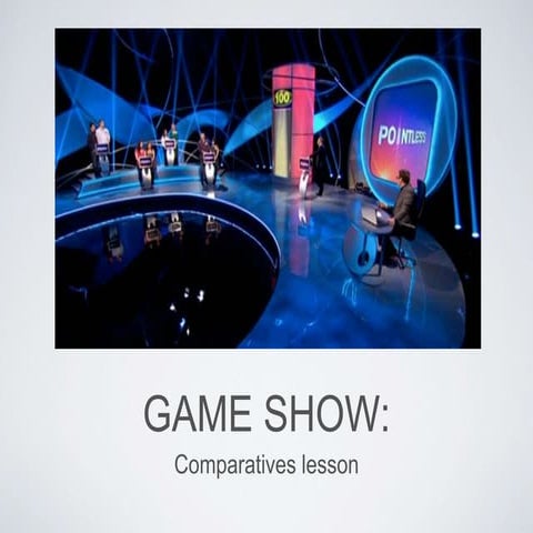 Game show lesson | PPT