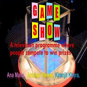 Game shows presentation | PPTX