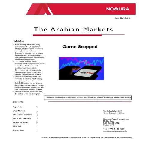 Game Stopped | PDF