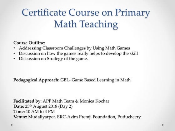 7 effective strategies for teaching elementary math | PPT