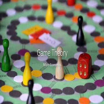 Game Theory powerpoint for Micro economics | PPTX