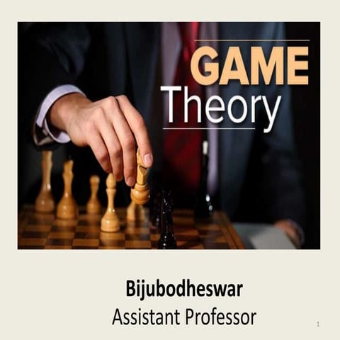 Game theory ppt | PPTX