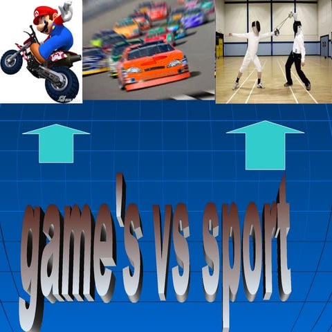 Game vs sport | PPT