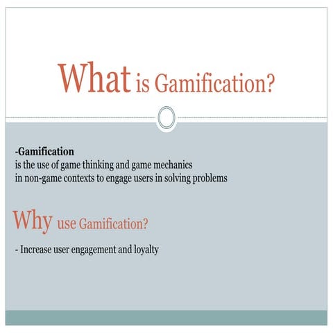 Gamification | PPTX
