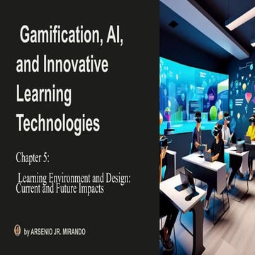Gamification Ai And Innovative Learning Technologiespptx Educational