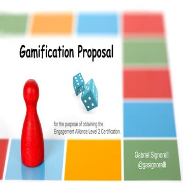 Gamification proposal level 2 | PDF