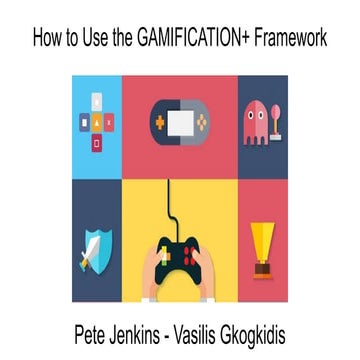 Gamification Turkey Summit - Workshop | PPTX