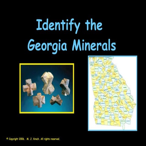 Ga Minerals | PPT