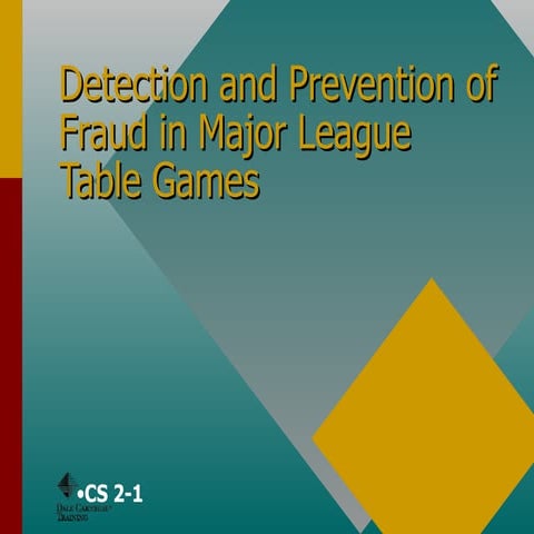 Gaming Conference Presentation 2002 | PPT