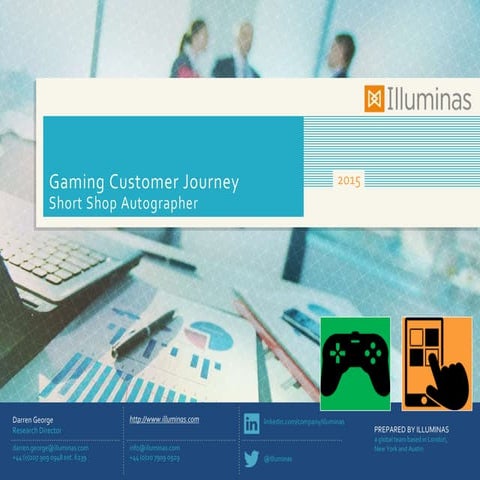 Gaming Customer Journey Illuminas | PPTX | Casino and Gambling Video ...