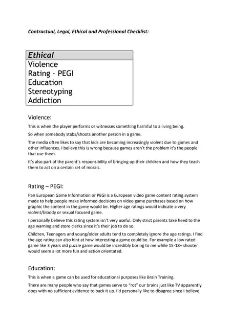 Video Games Addiction | PPSX