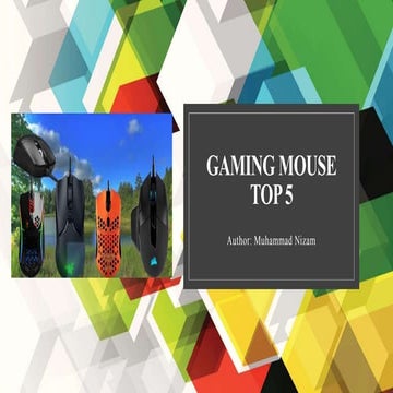 Gaming mouse Top 5 | PPTX