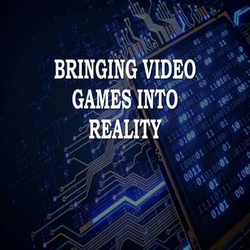 Bringing Video Games into Reality at Comic-Con Special Edition 2021 | PPT