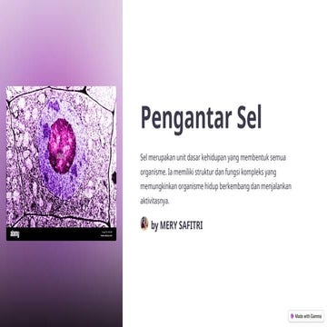 BIOLOGI SEL KELAS 11 SMA KURIKULUM .pptx