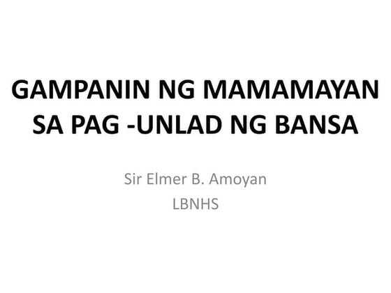 Aralin 9_Pagtangkilik sa Sariling Produkto para sa Pag-unlad at ...