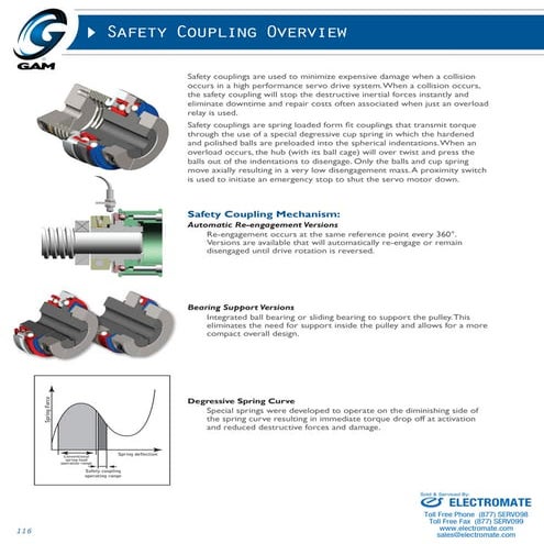 Gam safety couplings_catalogs | PDF | Auto Safety | Automotive