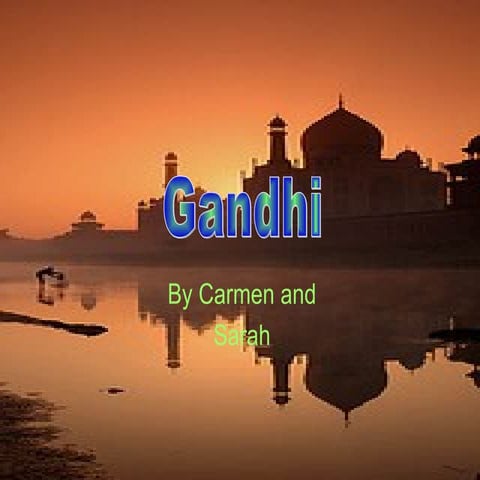 Gandhi | PPT