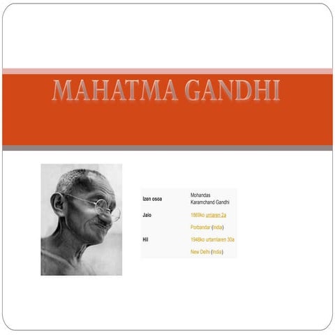 Gandhi | PPT