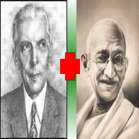 Gandhi And Jinnah | PPT | Islam | Religion & Spirituality