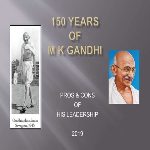 Gandhi Criticism | PPTX