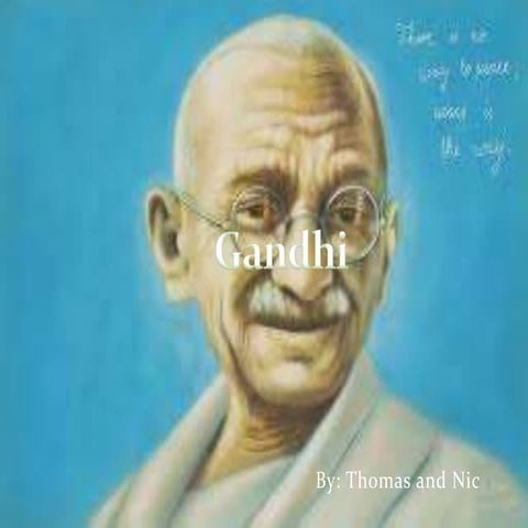Gandhi slideshare | PPTX | Hinduism | Religion & Spirituality