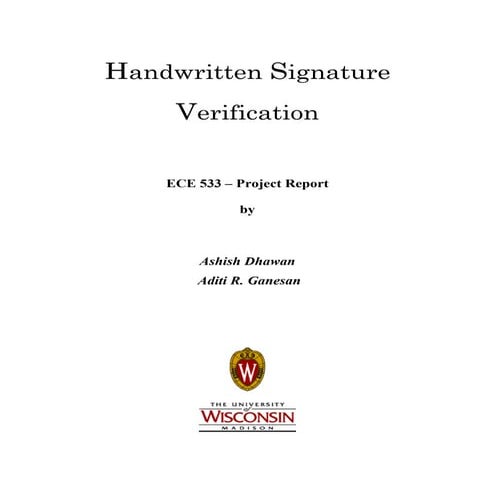 Offline Signature Recognition Via Convolutional Neural Network And Mu 9643