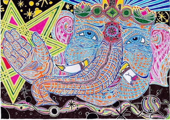 Aaron Cramton, Tantric artist at Inside the bindu