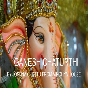 GANESH CHATURTHI.pdf ganesh story and pooja | PDF