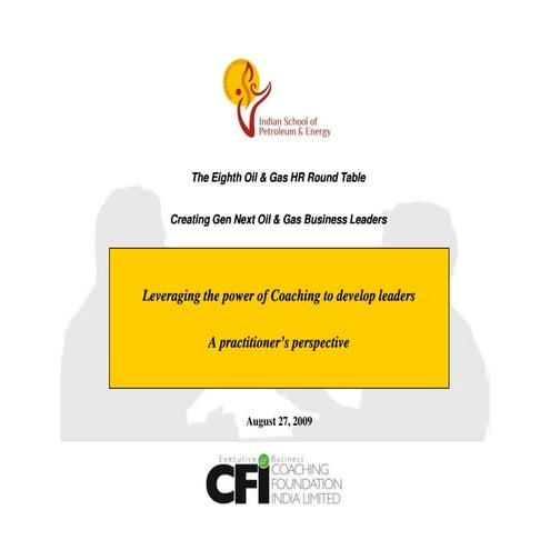 Ganesh chella on leveraging coaching to develop leaders | PDF
