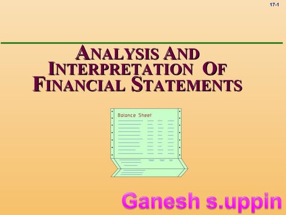 Sample Financial statement | PDF