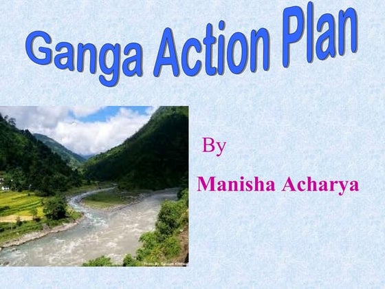 GANGA ACTION PLAN | PPT