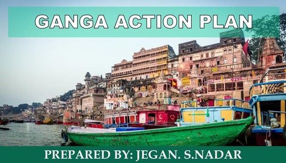 Ganga cleanup action plan | PPT