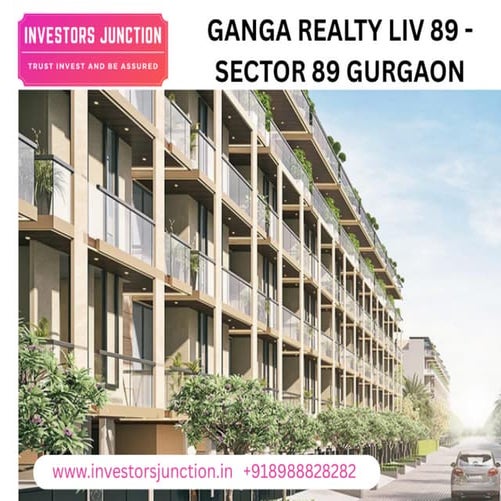 Ganga Realty LIV 89 Luxury Low Rise Floors In Sector 89 Gurgaon | PDF